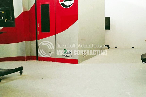 LRT Train Project -Simulation rooms | Maadi Specialized Contracting Company